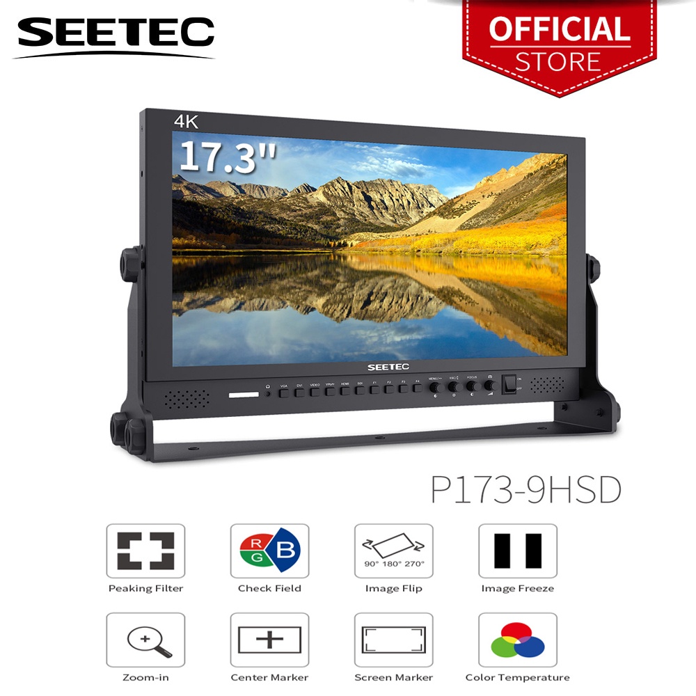 Seetec P173-9HSD มอนิเตอร์ตั้งโต๊ะ 17.3 นิ้ว 1920x1080 สําหรับ ...
