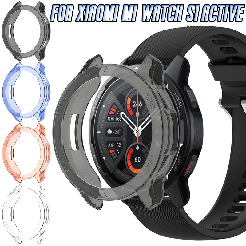 เคสสําหรับ Xiaomi Mi Watch S1 Active / Xiaomi Mi Watch สี 2 โปร่งใส TPU ...