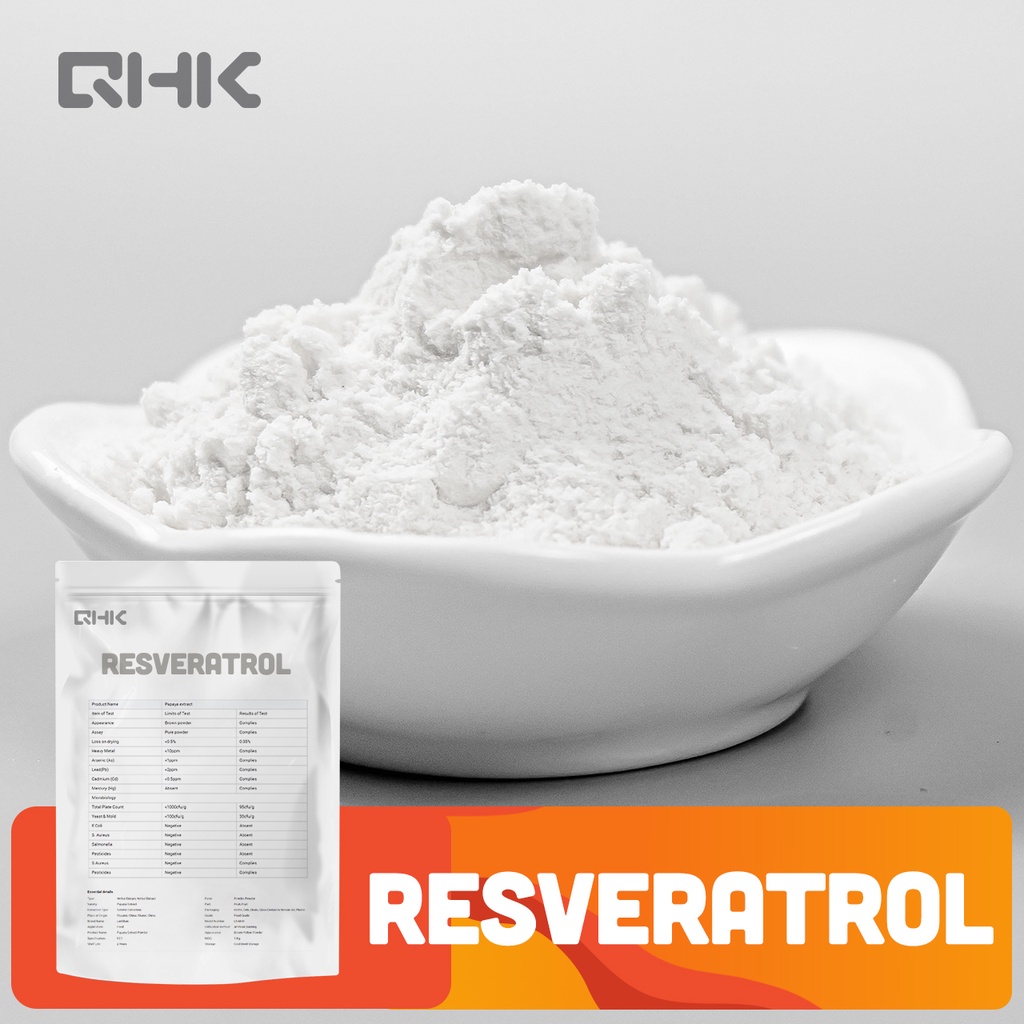 Top Grade resveratrol 98% Bulk Powder Supply resveratrol หมักชีวภาพ ...