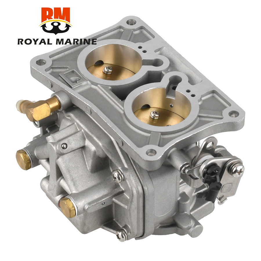 6f6-14301 คาร์บูเรเตอร์สําหรับ Yamaha 2 จังหวะเครื่องยนต์นอก E40G E40J E40 40HP มอเตอร์นอก 6F5 ...
