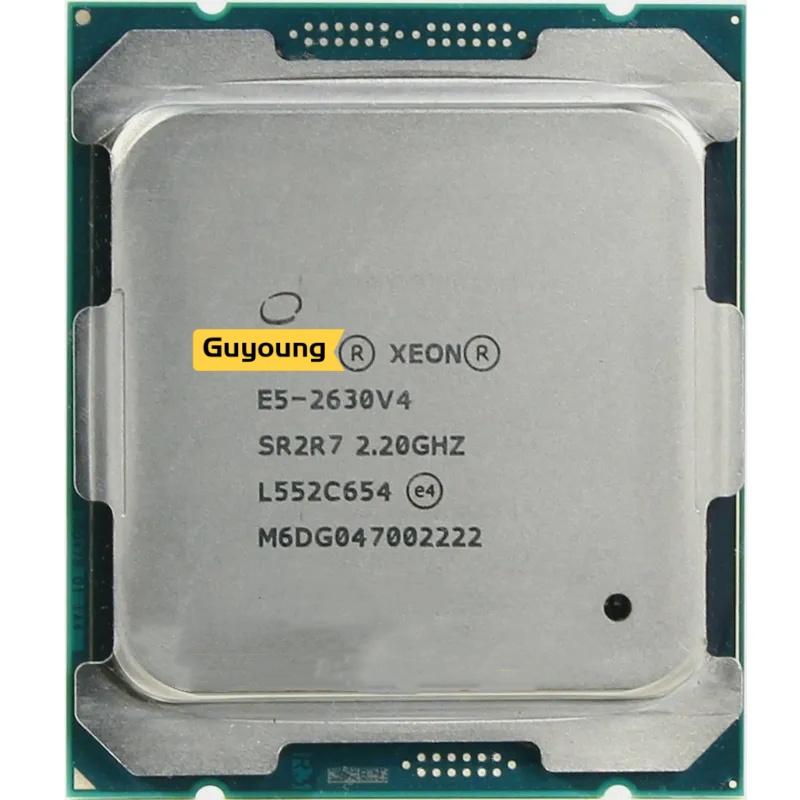 โปรเซสเซอร์ CPU Xeon E5 2630 V4 E5-2630V4 SR2R7 2.2GHz 10-Cores 25M LGA ...