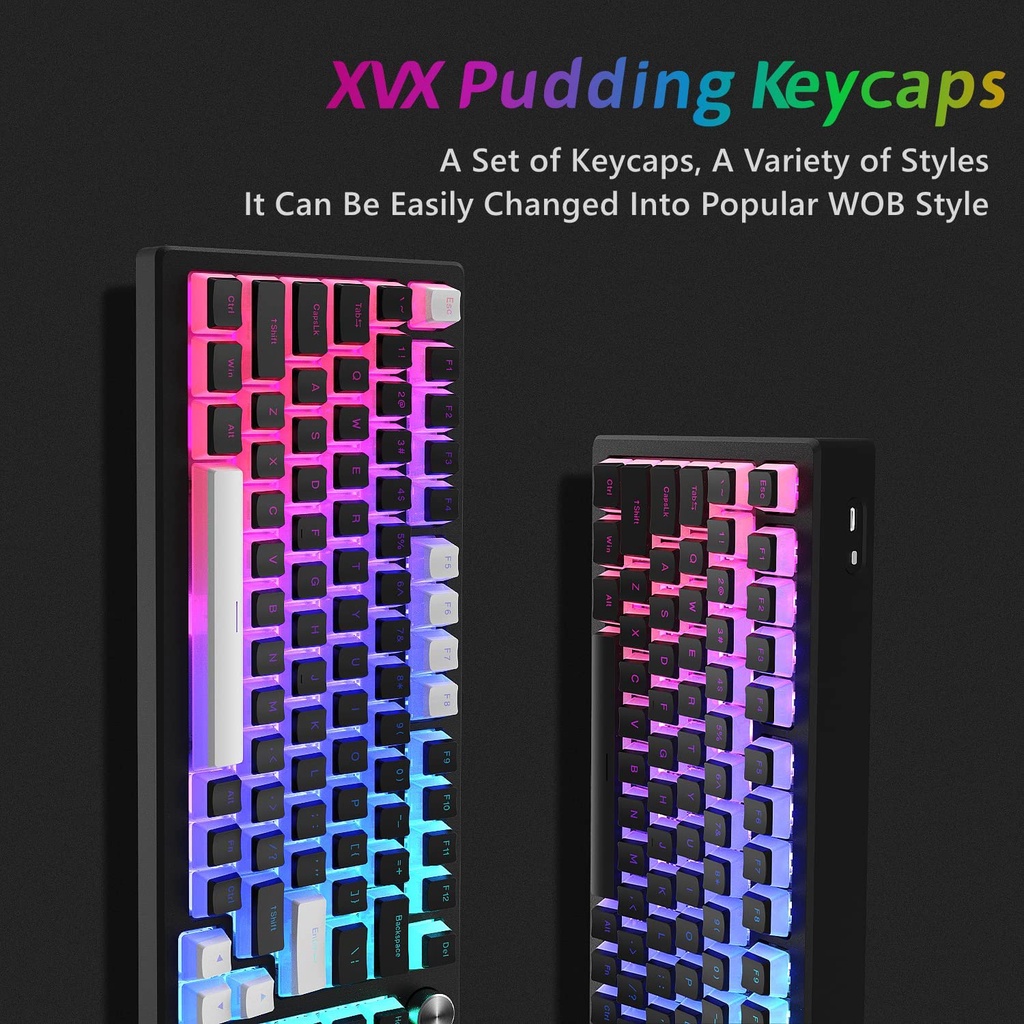 Isa Pudding Keycaps - PBT ปุ่มกด 141 คีย์ และ 24 คีย์ OEM Profile เข้า ...