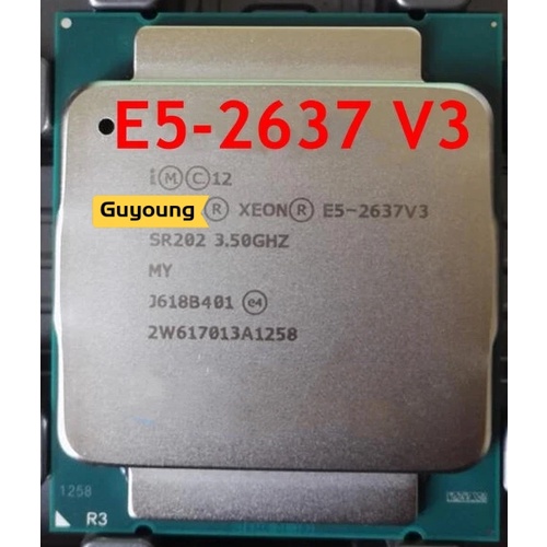 โปรเซสเซอร์ Xeon CPU E5-2637V3 SR202 3.50GHz 4-Cores 15M LGA2011-3 E5 ...