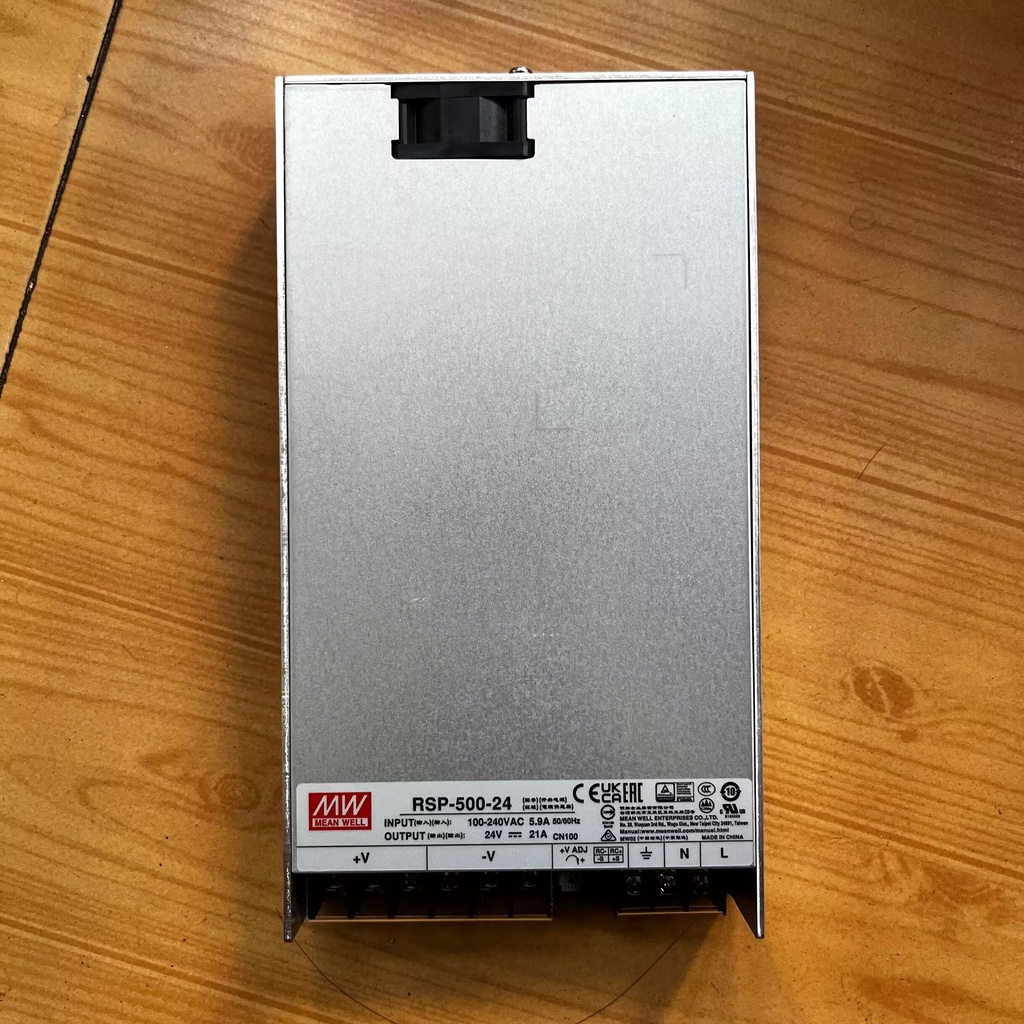 Mean WELL RSP-500 Series สวิตชิ่งพาวเวอร์ซัพพลาย แบบบางพิเศษ 3.3 4 5 12 15 24 27 48V PFC ...