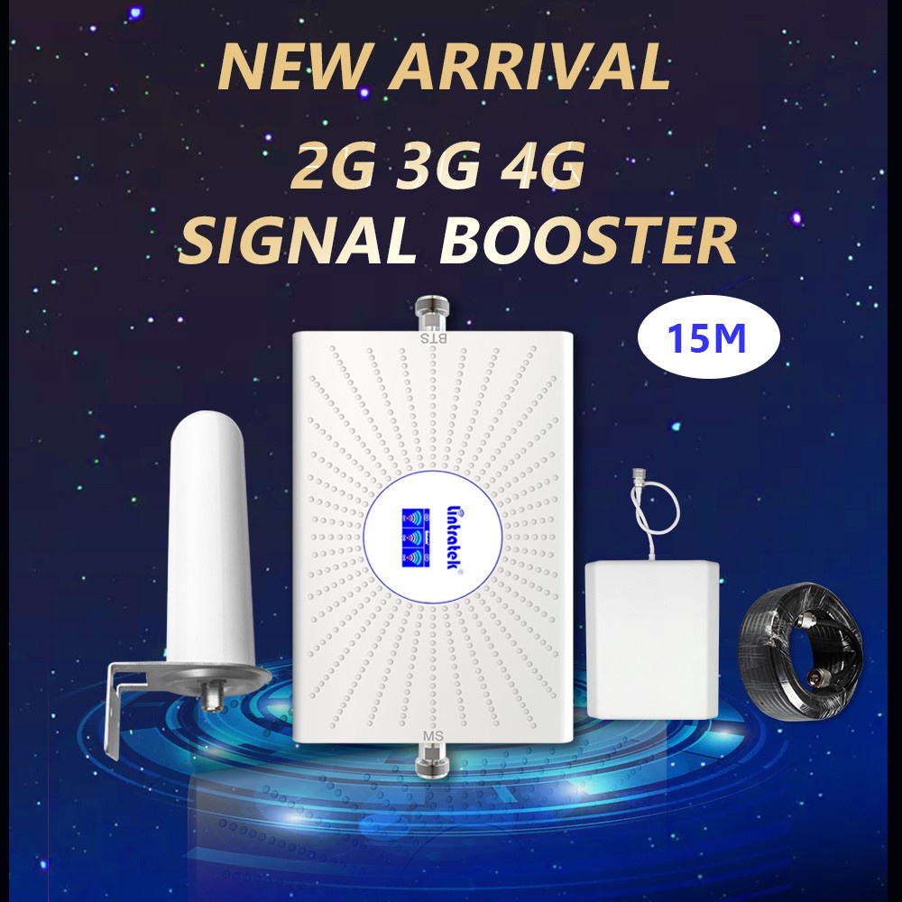 สายเคเบิล 12 เมตร 2G 3G 4G Booster 800Mhz 900Mhz 1800Mhz GSM UMTS LTE 70dB Tri Band1 Band3 Band5 ...