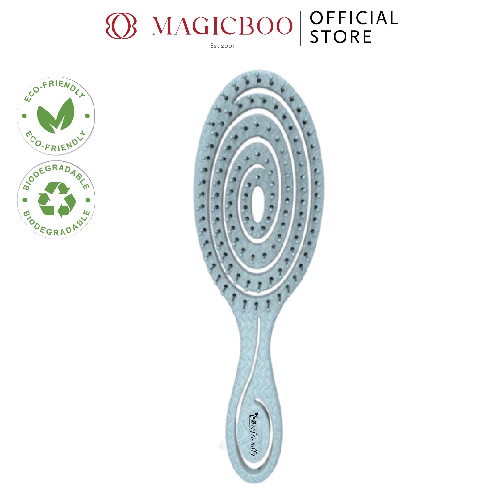 Magicboo Biofriendly 5440-M2 หวีสาวหลอด Eco แบบชีวภาพ (สีน้ําเงิน ...