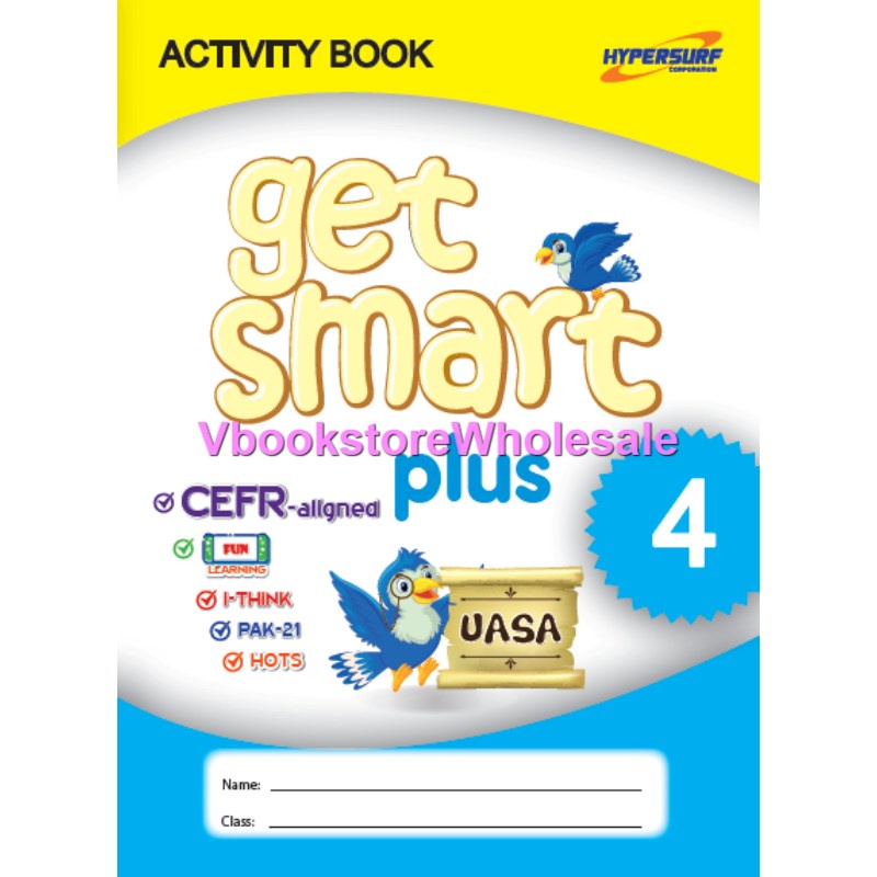 HYPERSURF CEFR GET SMART PLUS 4 ACTIVITY BOOK UASA FORMAT @9789674432164 | Shopee Thailand