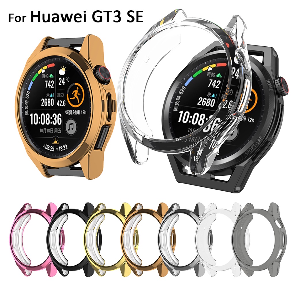 สําหรับ Huawei Watch GT3 SE GT Runner case tpu ใสนุ่มชุบกันชนกรอบฝาครอบ ...