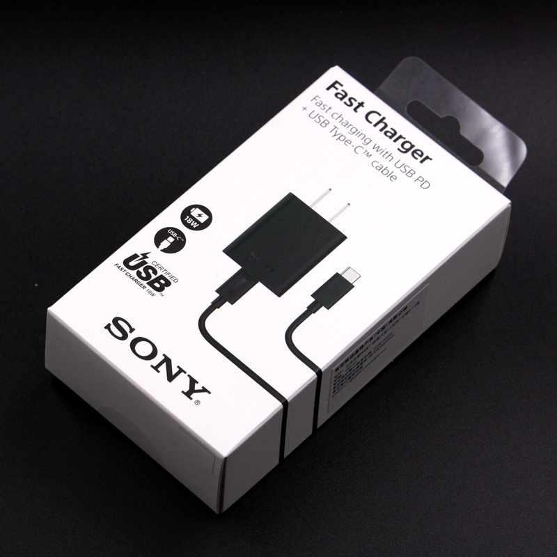 หัวชาร์จเร็ว แบบคู่ TYPE C USB3.1 สําหรับ Sony 30W XQZ-UC1 XPERIA 1 5 10 ii iii IV PRO I PD ...