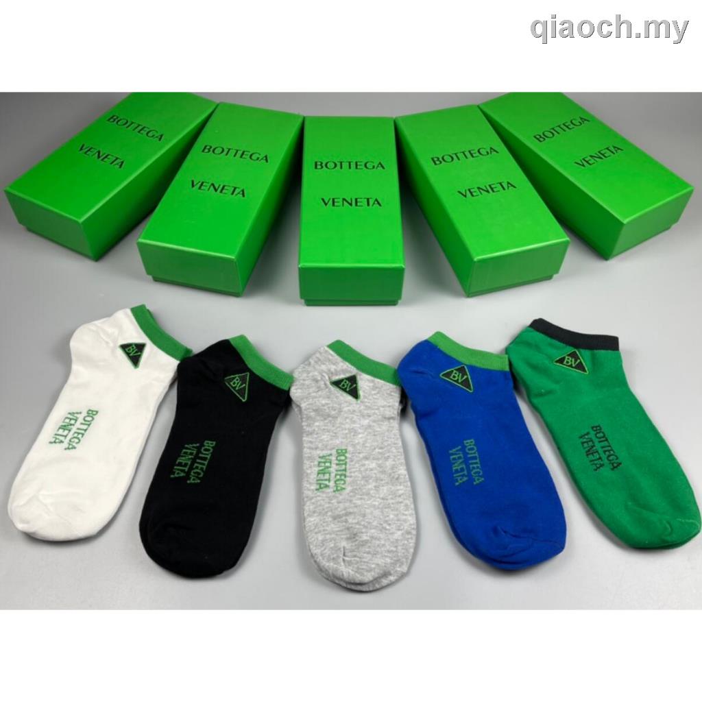 [VX] Versace/ VERSACE ถุงเท้าผ้าฝ้าย คุณภาพสูง ป้องกันแบคทีเรีย ระงับ ...