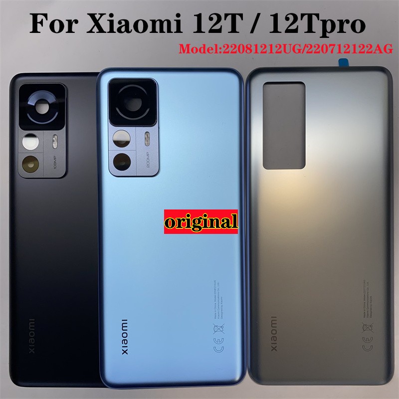 ของแท้ 100% สําหรับ Xiaomi 12T Pro 22081212Ug / Mi 12T 5G 22071212Ag ฝา ...
