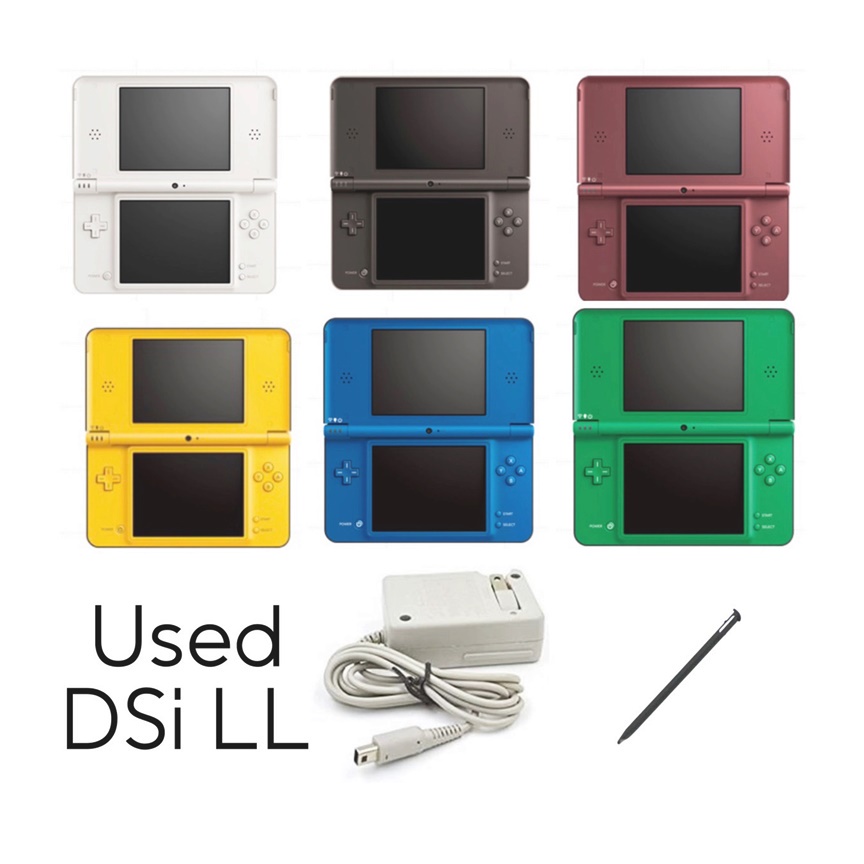 Nintendo Dsi Ll Xl Utl-001 พร้อมปากกาสไตลัส เลือกสีได้ [Jp Region ...