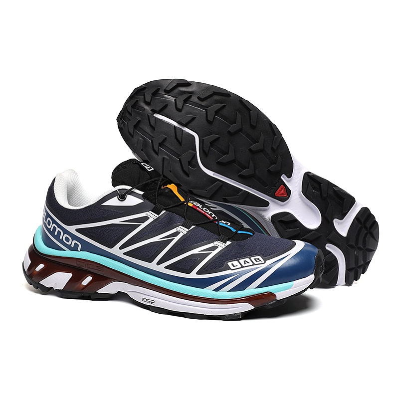 [ของแท้ 100%] Salomon Solomon Blue รองเท้าเดินป่า กันลื่น ดูดซับแรง ...