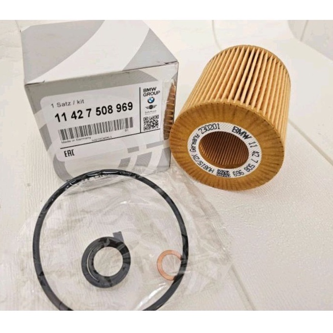 กรองน้ํามันเครื่อง 11427508969 BMW N42 N46 ENGINE X1 X3 E81 E82 E87 E88 ...