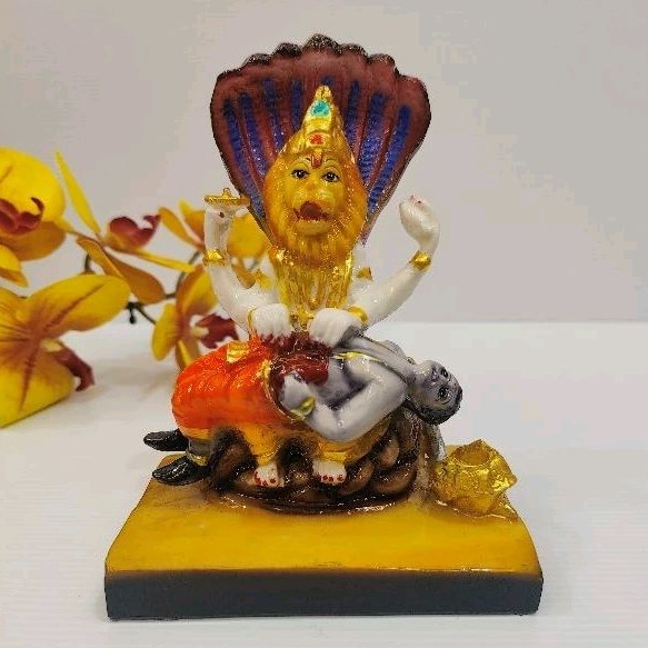 รูปปั้นเทพเจ้า Narsimha Hindu God Narsingh Idol Vishnu Incarnation ...