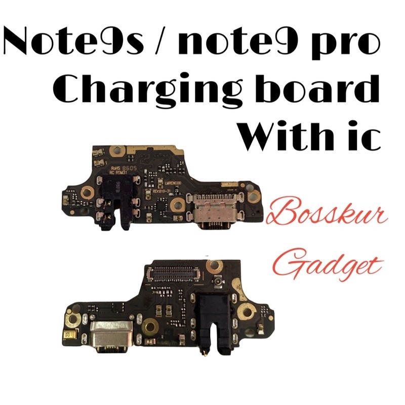 Bosskur Redmi Note 9 Pro / 9S แท่นชาร์จ Plugin Board | Shopee Thailand