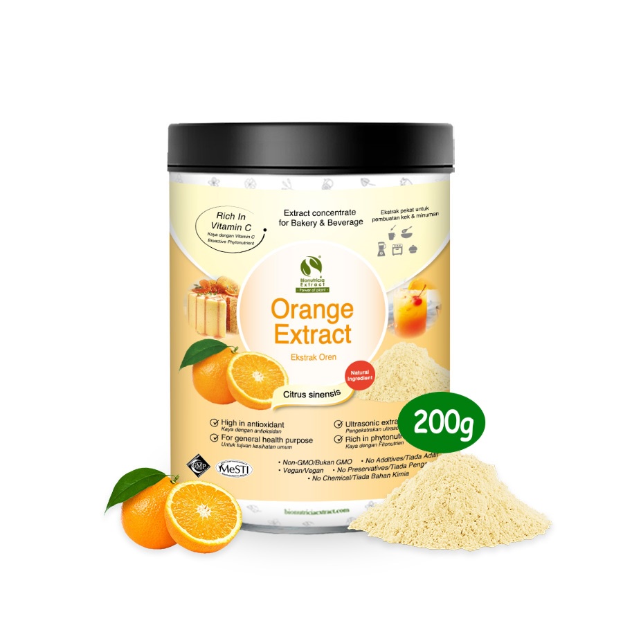 Bionutricia Extract Orange Extract Powder (200g) วิตามินซีเข้มข้น ...