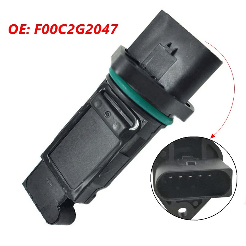F00C2G2047 MAF Mass Air Flow Sensor สำหรับ Audi A3 A4 A6 A8ที่นั่ง ...
