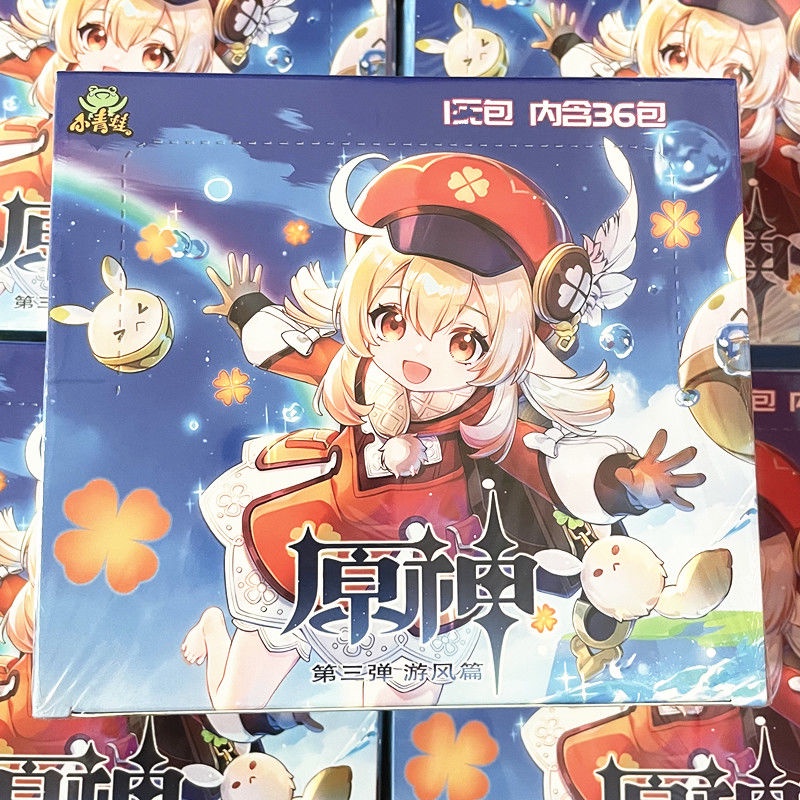 Yuanshen การ์ดคอลเลกชัน Little Frog Tour Style Chapter Third Bomb One ...