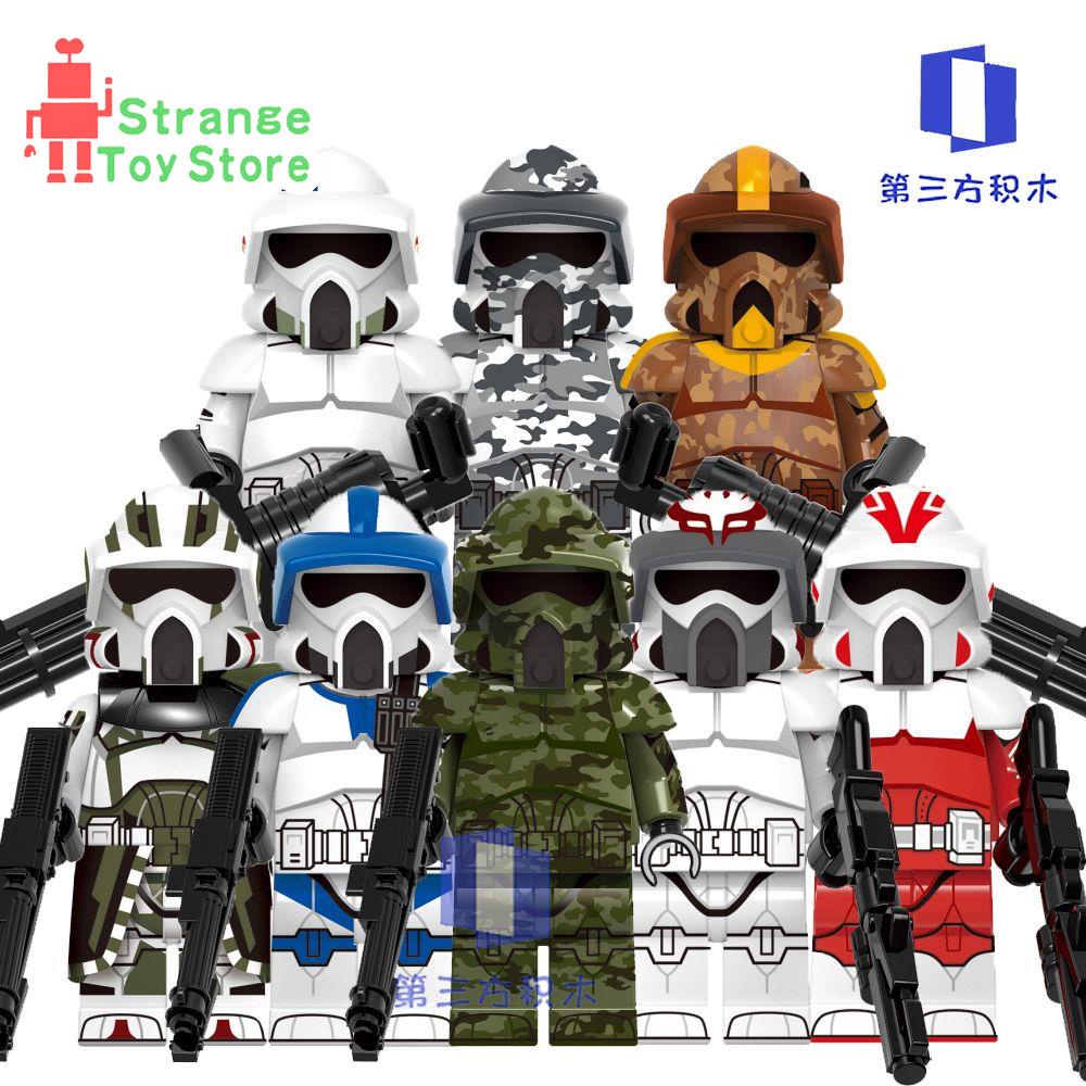 ฟิกเกอร์ Star Wars Lightning Squadron Scout 501st Legion Commander ...