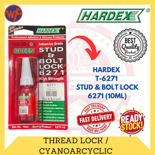 Hardex Thread Lock Stud & Bolt Lock - 10ML (6271-10ML) | Shopee Thailand