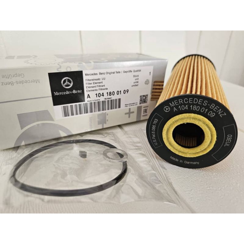 กรองน้ํามันเครื่อง A1041800109 / 1041800109 MERCEDES M111 M111K M104 ...