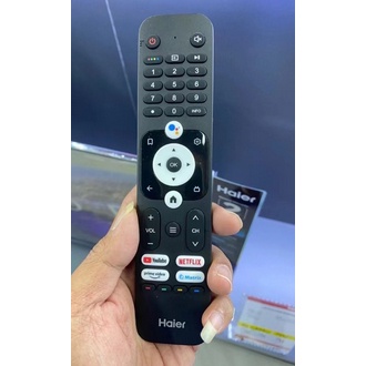 Haier 2023 ใหม่รีโมทคอนโทรลทีวี Haier Voice รีโมทคอนโทรลเสียงใหม่ HTR-U31 สําหรับ Haier LED TV ...