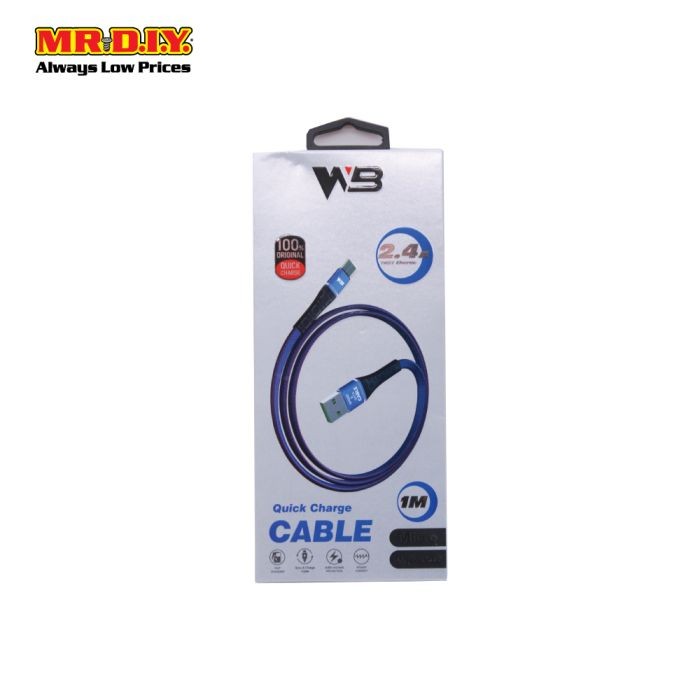 (MR.DIY) สาย USB -V8 Wb-B302 | Shopee Thailand