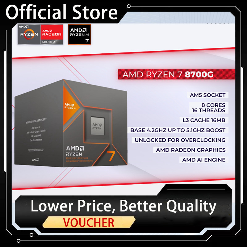 Amd Ryzen 5 8500G CPU Ryzen 5 8600G / Ryzen 7 8700G / AMD Ryzen 8000 ...
