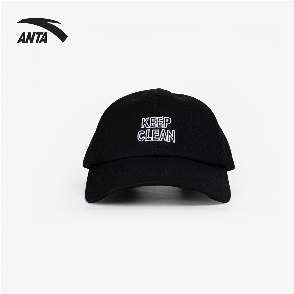 ANTA UNISEX Lifestyle Caps-Basic Black (Topi Unisexy) | Shopee Thailand