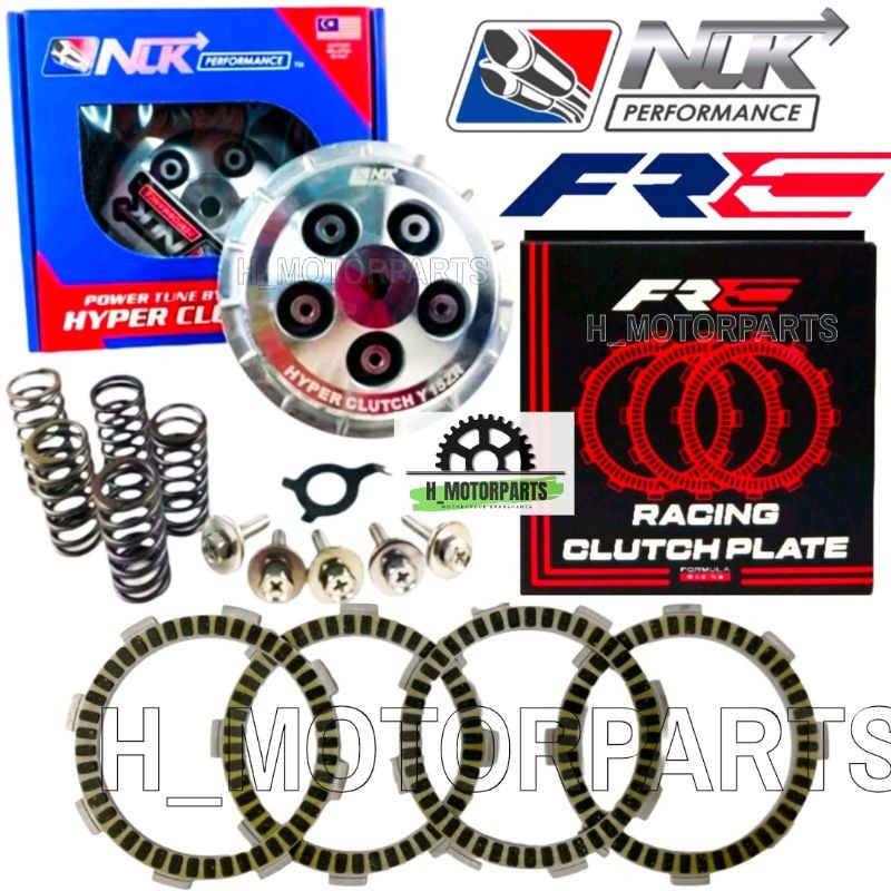Nlk PERFORMANCE RACING HYPER CLUTCH COMBO SET LC135 Y15ZR RS150 RSX SRL115 FI LC5S FRC RACING ...