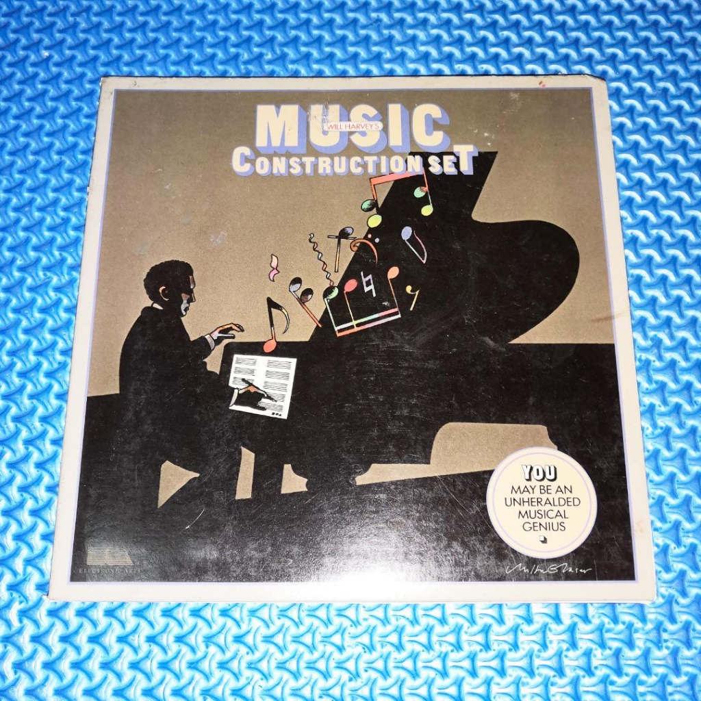 Vintage 80s Will Harvey Music Construction Set IBM PC DOS 5.25 นิ้ว ...
