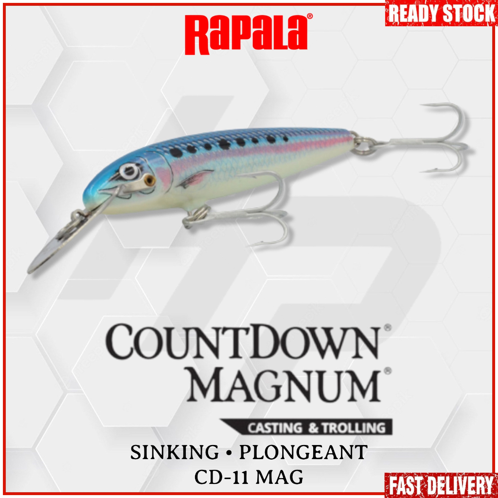 เหยื่อตกปลา Rapala Countdown Magnum CD-11 MAG (11 ซม.) | Shopee Thailand