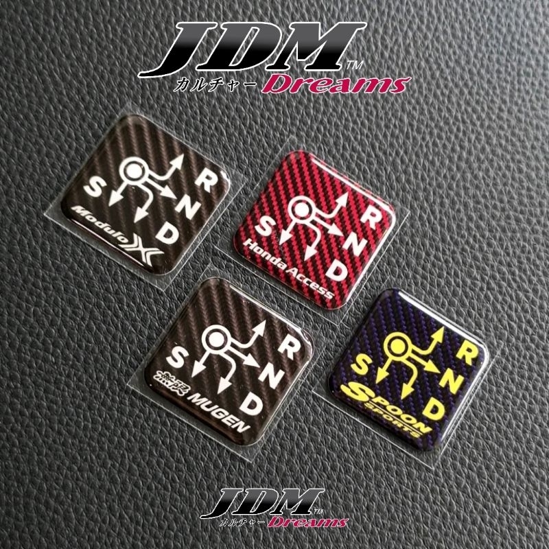 JDM Dreams เกียร์ Shift สติกเกอร์ Civic FE FC City Grace GM6 GM2 GN2 HB ...