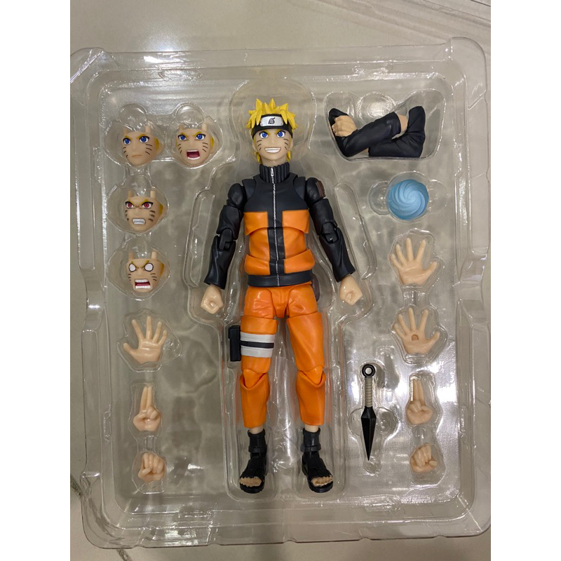 Bandai SHF SHFiguarts Naruto Shippuden Naruto Uzumaki Sasuke Uchiha ...