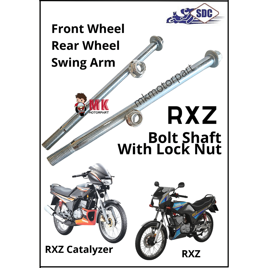 Yamaha RXZ Mili / Catalyzer ด ้ านหน ้ า / ล ้ อหลัง / SWING ARM ส ้ อม ...