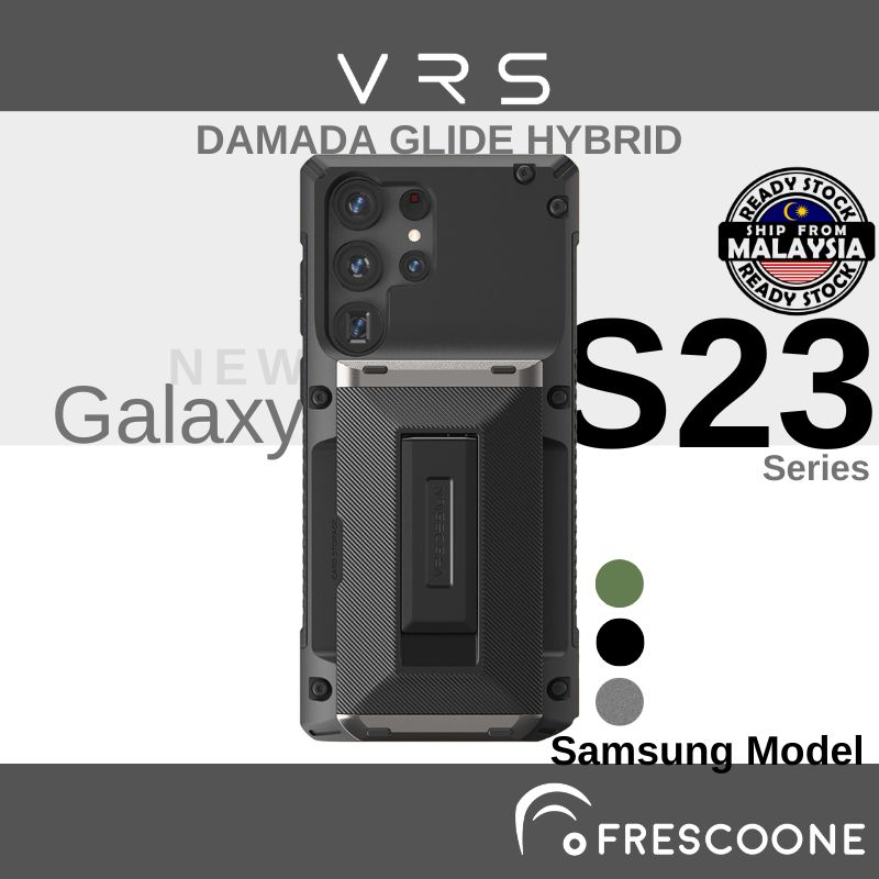 เคสโทรศัพท์มือถือ ลาย VRS DAMADA GLIDE HYBRID พร้อมช่องใส่บัตร ขาตั้ง ...
