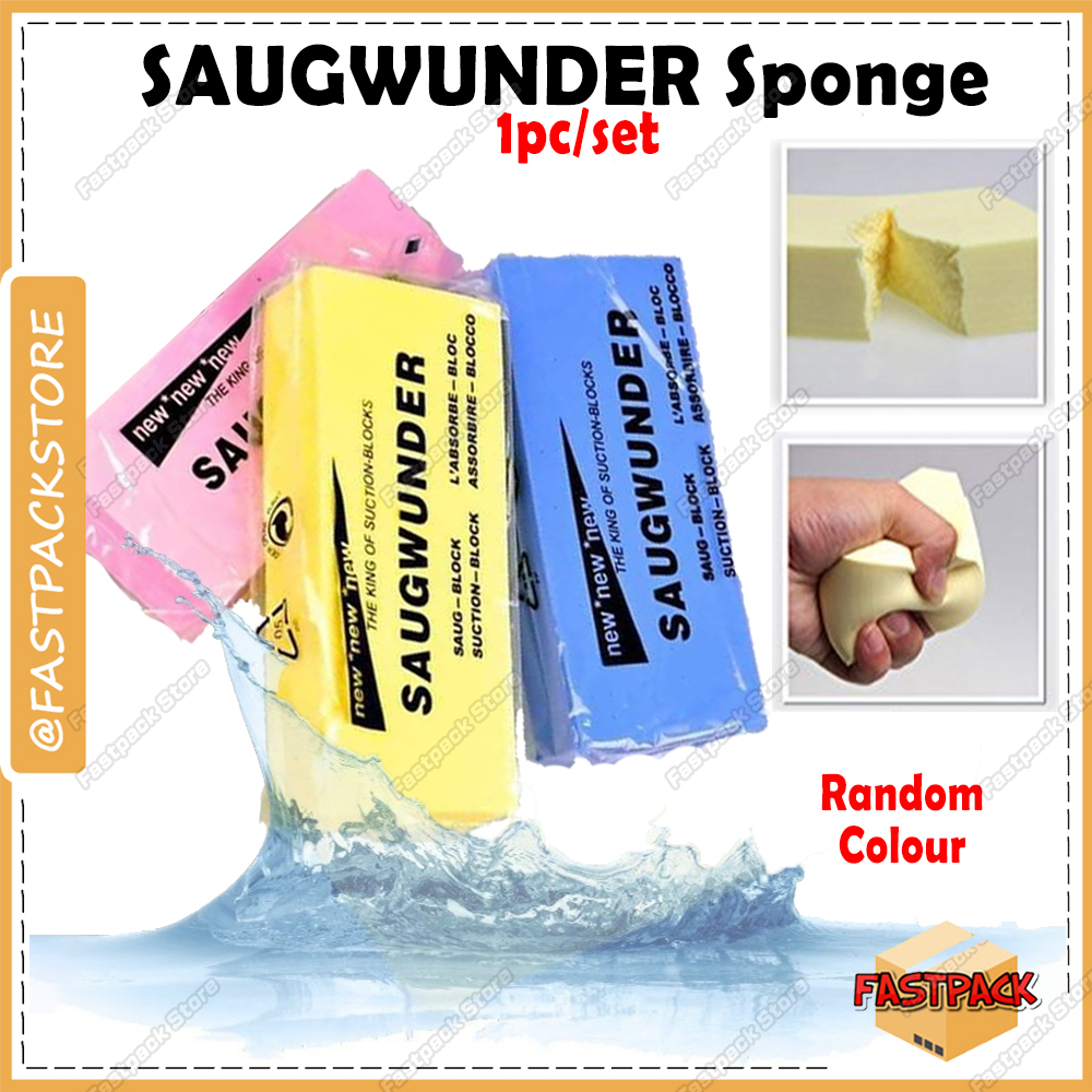 SAUGWUNDER ฟองน้ํา PVA Magic ฟองน้ําล้างรถ Span Kitchen Pinggan Strong ...