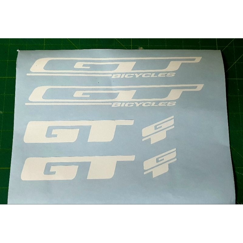 Gt สติกเกอร์ BASIKAL.MOUNTAIN BIKE.BICYCLE STICKER, สติกเกอร์ตัด, TAHAN ...