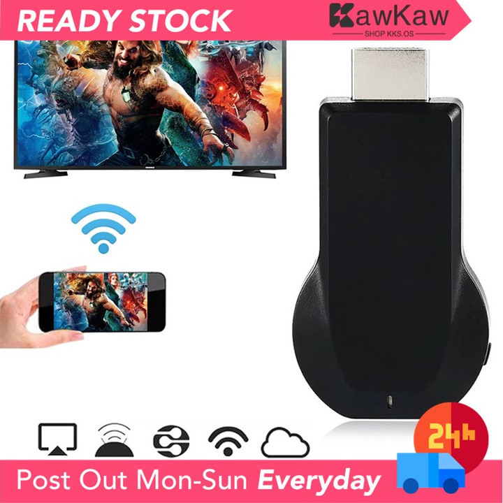 Kks MiraScreen Bluetooth Wifi Display TV Dongle ตัวรับสัญญาณไร้สาย ...
