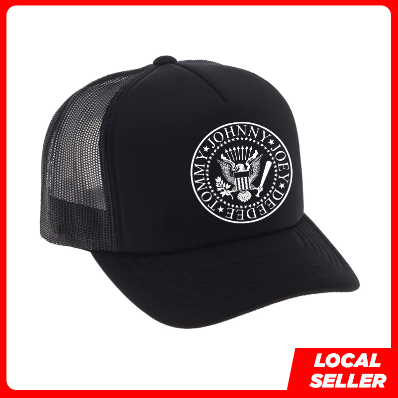 Ramones Punk Rock Topi Band Snapback หมวกทรัคเกอร์แบบปรับได้ | Shopee ...