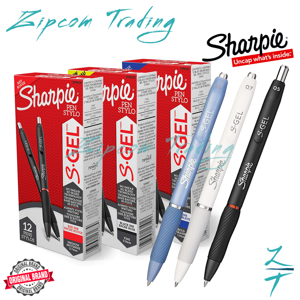Sharpie S-Gel Pen / S-Gel Refill (0.5mm & 0.7mm) | Shopee Thailand