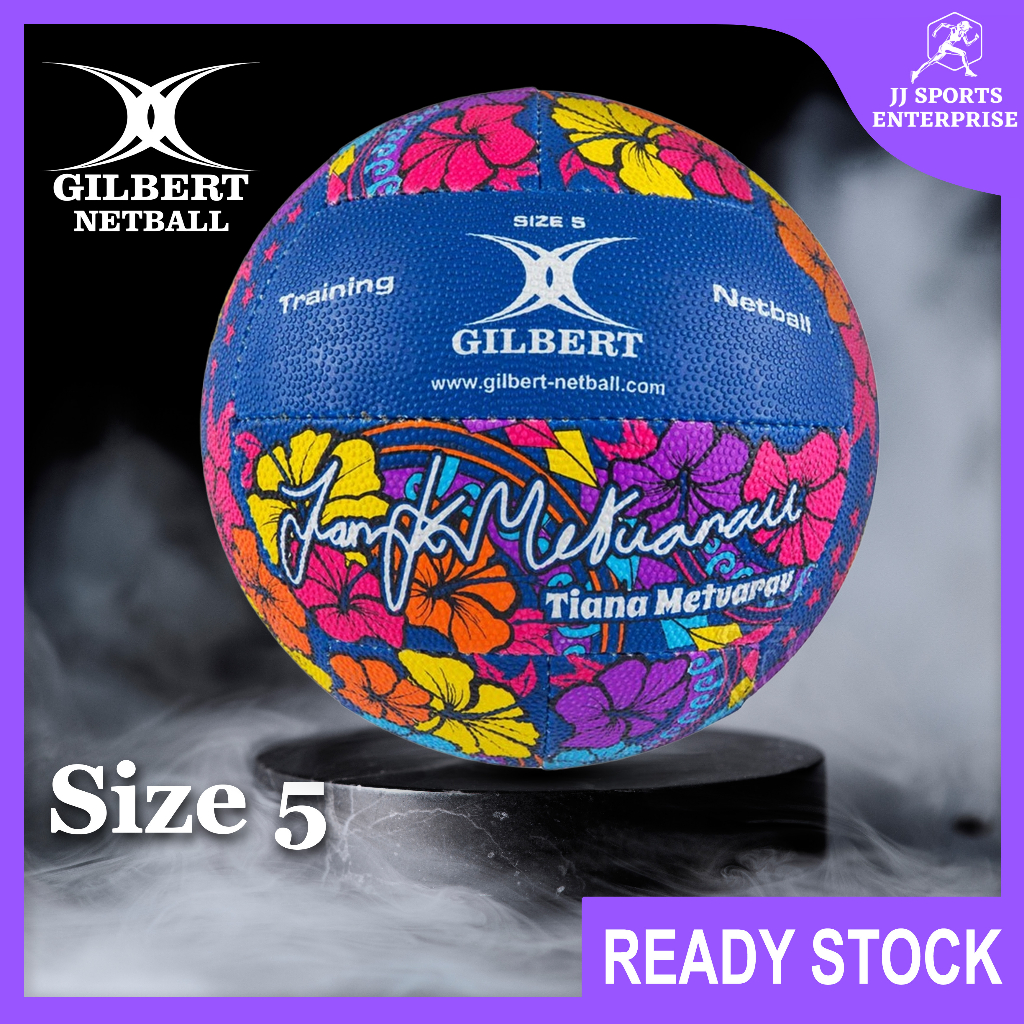 Gilbert Signature Netball Tiana Metuarau (ขนาด 5) ลูกบอลตาข่าย ... Gilbert Signature Netball Tiana Metuarau (ขนาด 5) ลูกบอลตาข่าย ...