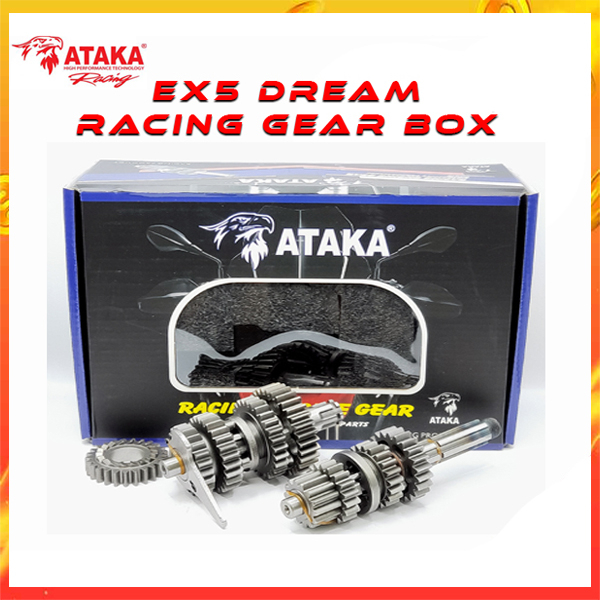 Ataka RACING GEARBOX GEAR BOX EX5 DREAM HONDA EX5 DREAM | Shopee Thailand