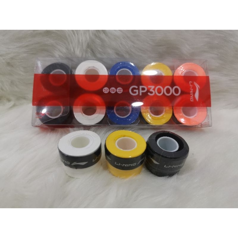 ไม้แบดมินตัน Li-Ning Overgrip GP3000 GP1000-S แบบมืออาชีพ จํานวน 1 ชิ้น | Shopee Thailand