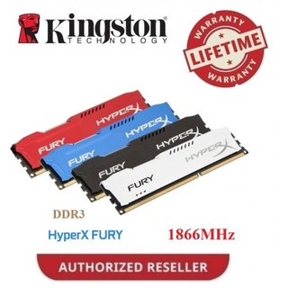 Kingston HyperX FURY 4GB 8GB DDR3 1600Mhz /DDR4 8GB 2400Mhz RAM หน่วยความจําเดสก์ท็อป | Shopee ...