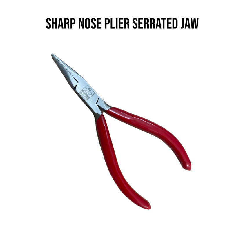 Sharp NOSE PLIER 5 SERRATED JAW สแตนเลส / PLAYAR MUNCUNG TIRUS BERGIGI ...