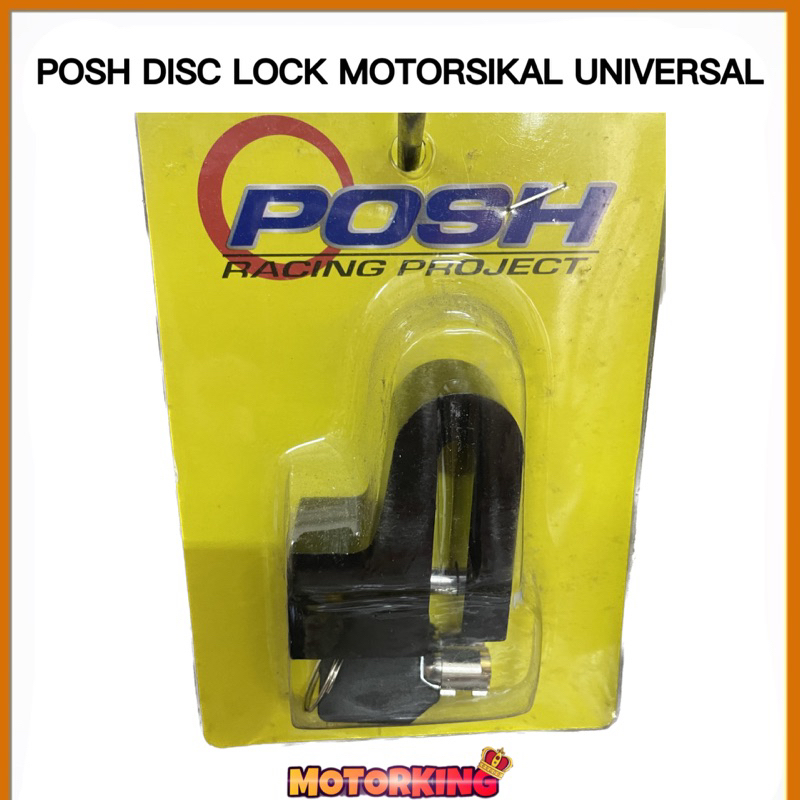 Posh DISC LOCK MOTORSIKAL UNIVERSAL SAFETY LOCK MOTOR ANTI THEFT YAMAHA ...