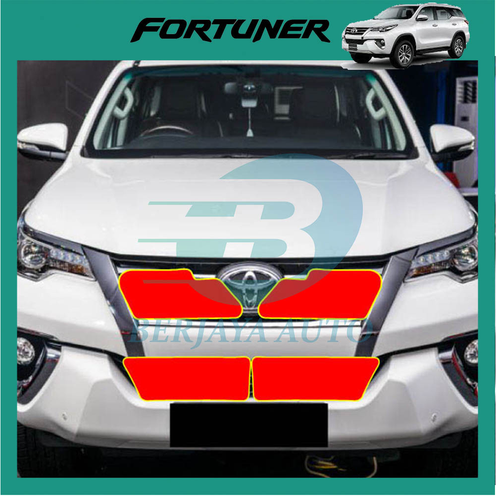 Toyota Fortuner (2016-2023) ด้านหน้าแมลงใส่ย่างสุทธิกันฝุ่น Catkin ...
