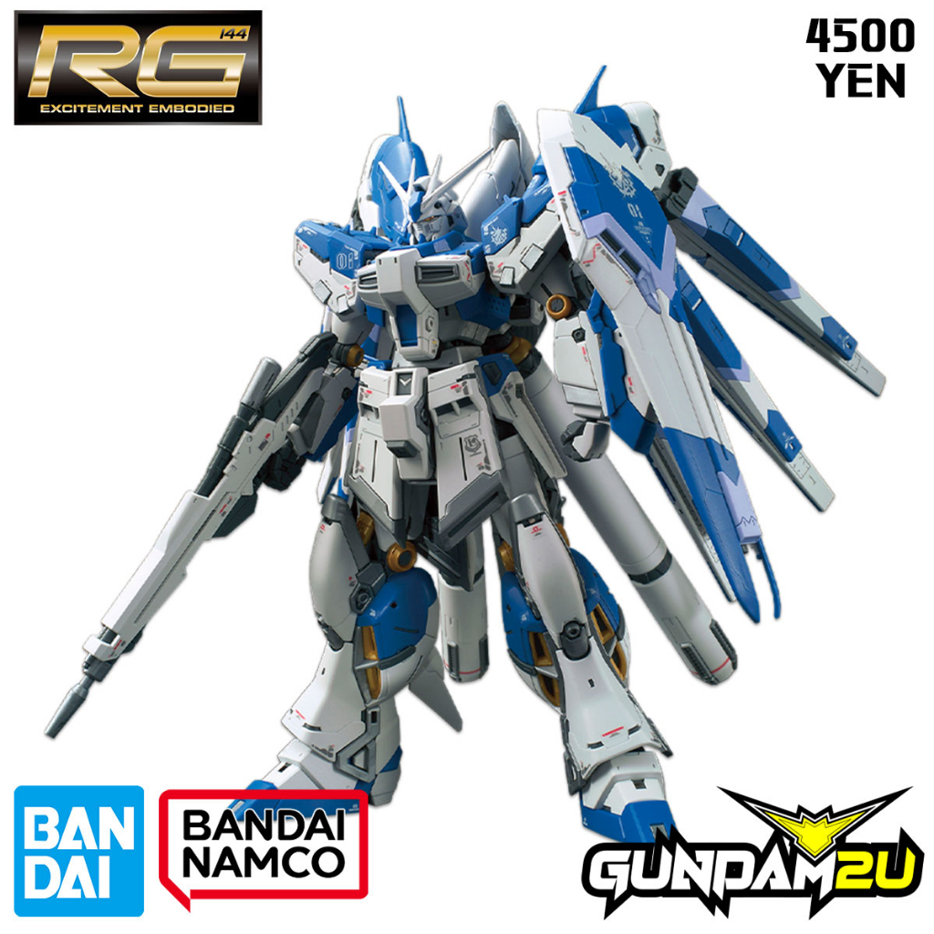 Bandai กันดั้ม เกรดแท้ (36) RG 1/144 RX-93-V2 Hi Nu Hi-Nu - Gundam Char ...